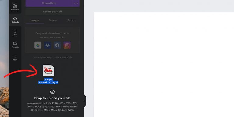 How to Upload Illustrator Files to Canva - Dreamstale